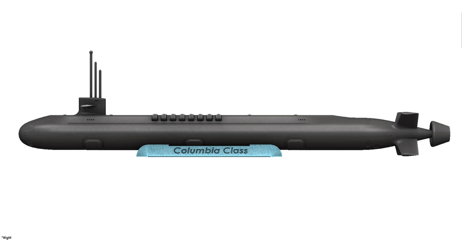 Columbia Class Submarine Model. – EnDTaS