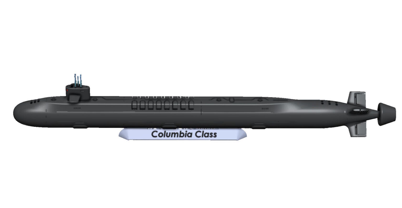 Columbia Class Submarine 1 meter – EnDTaS