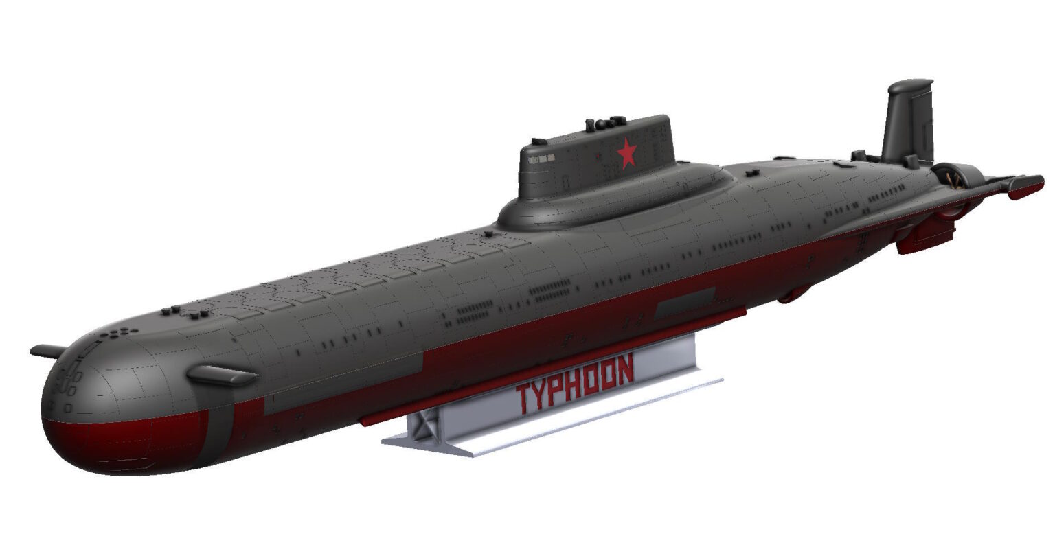 Typhoon Class 1meter submarine – EnDTaS