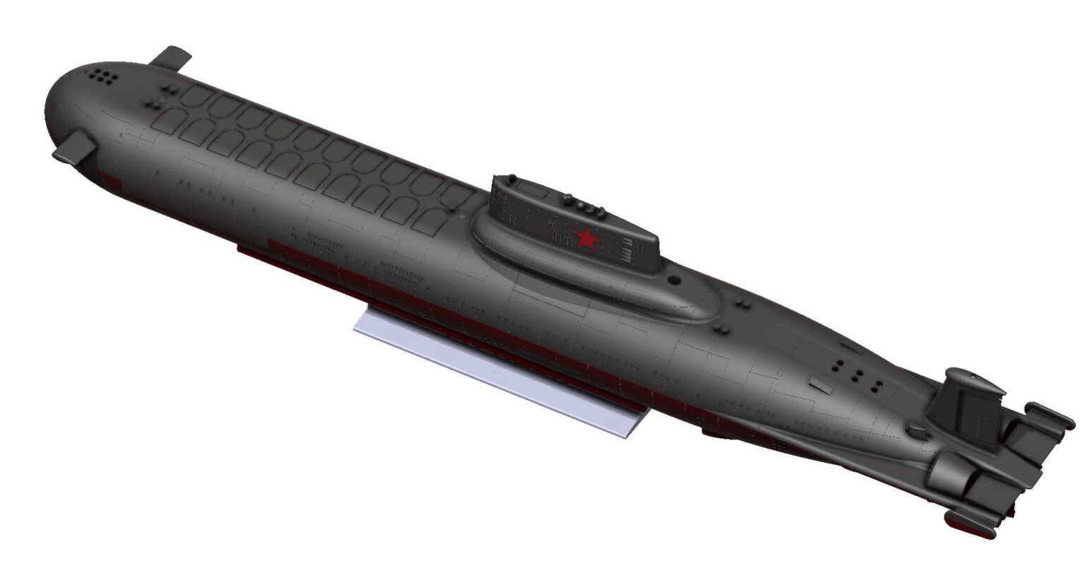 Typhoon Class 1meter submarine – EnDTaS