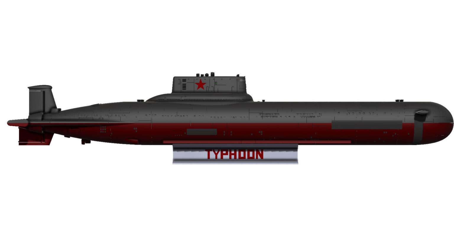 Typhoon Class 1meter submarine – EnDTaS