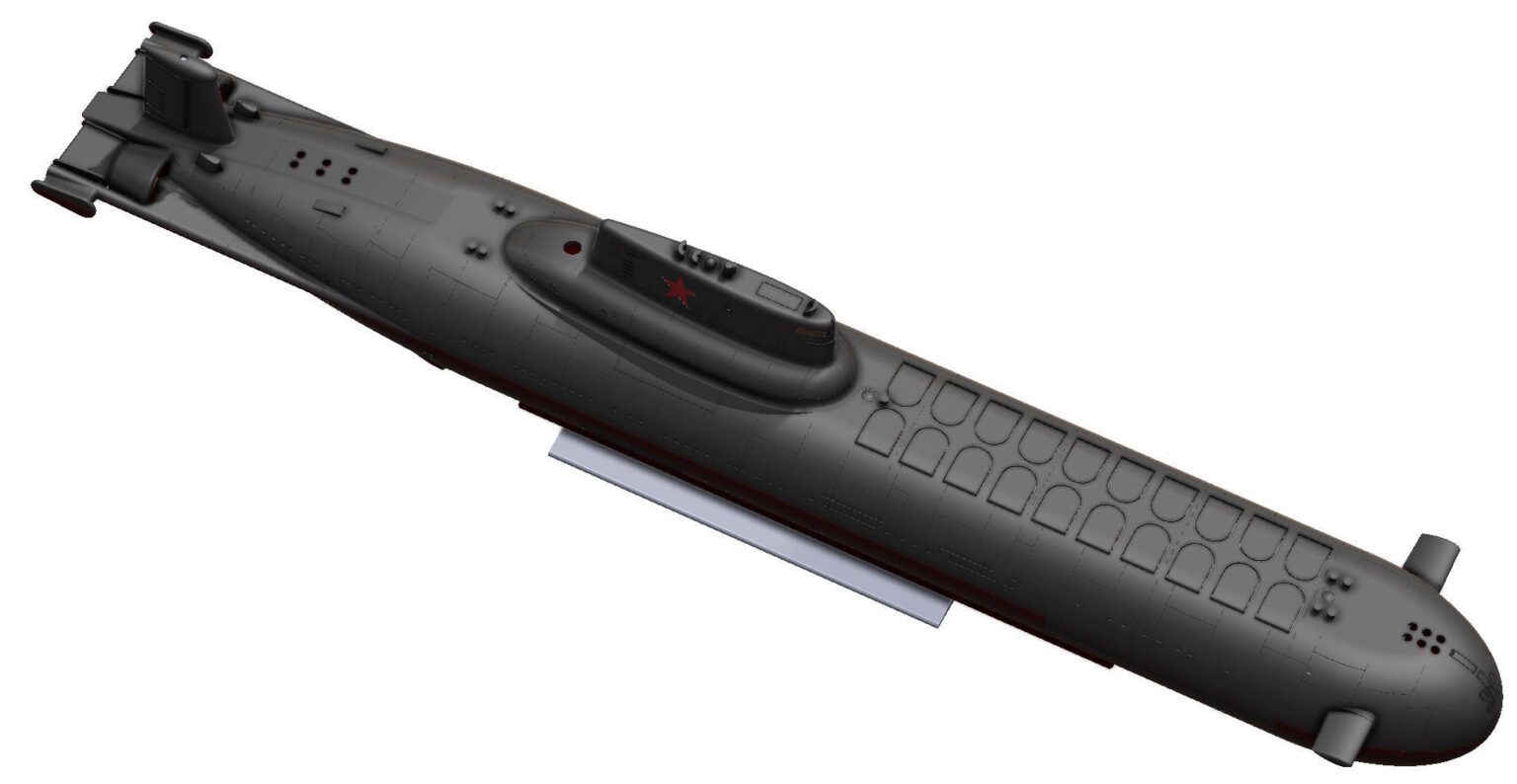 Typhoon Class 1meter submarine – EnDTaS