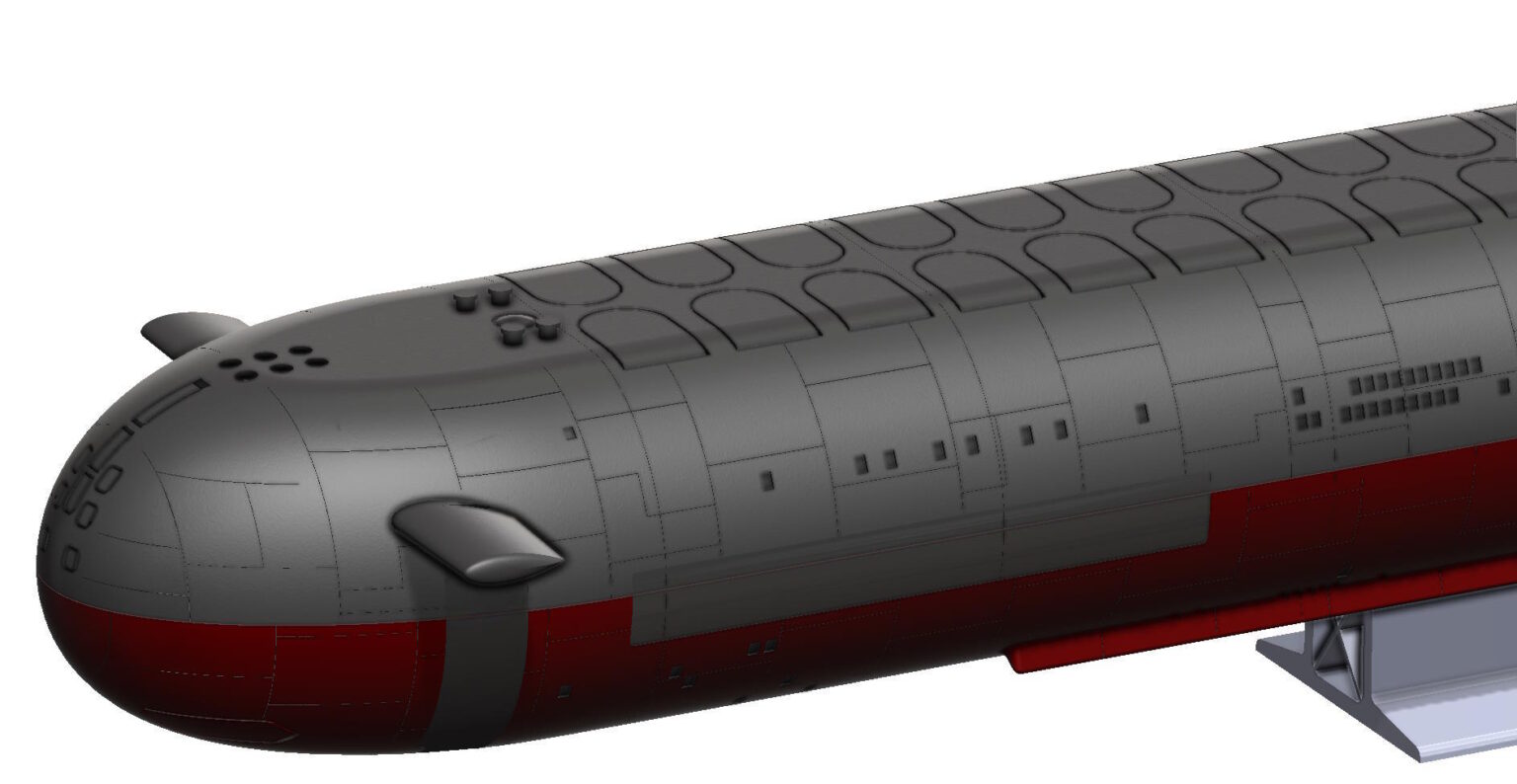 Typhoon Class 1meter submarine – EnDTaS