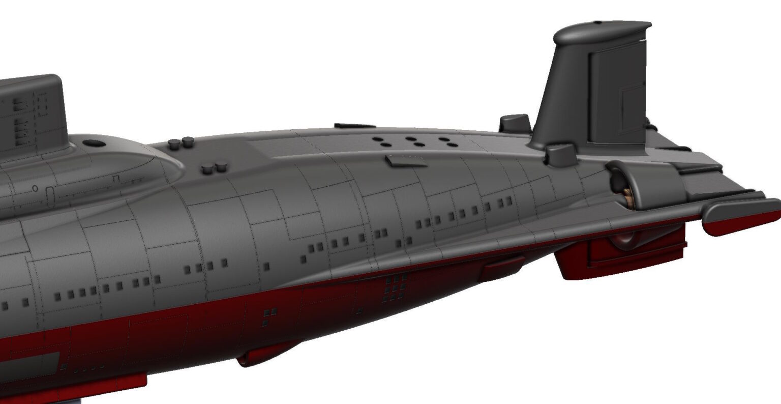Typhoon Class 1meter submarine – EnDTaS