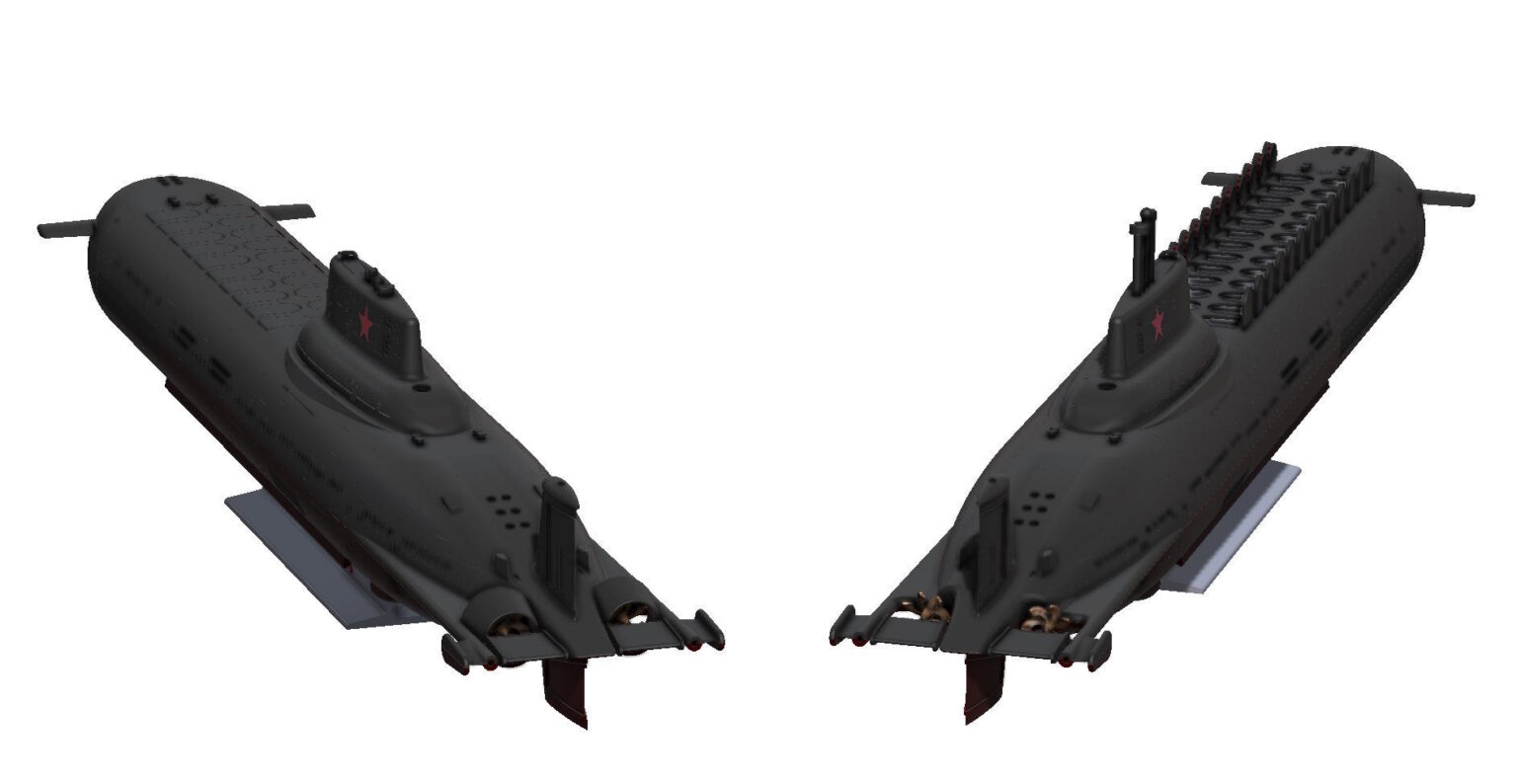 Typhoon Class 1meter submarine – EnDTaS