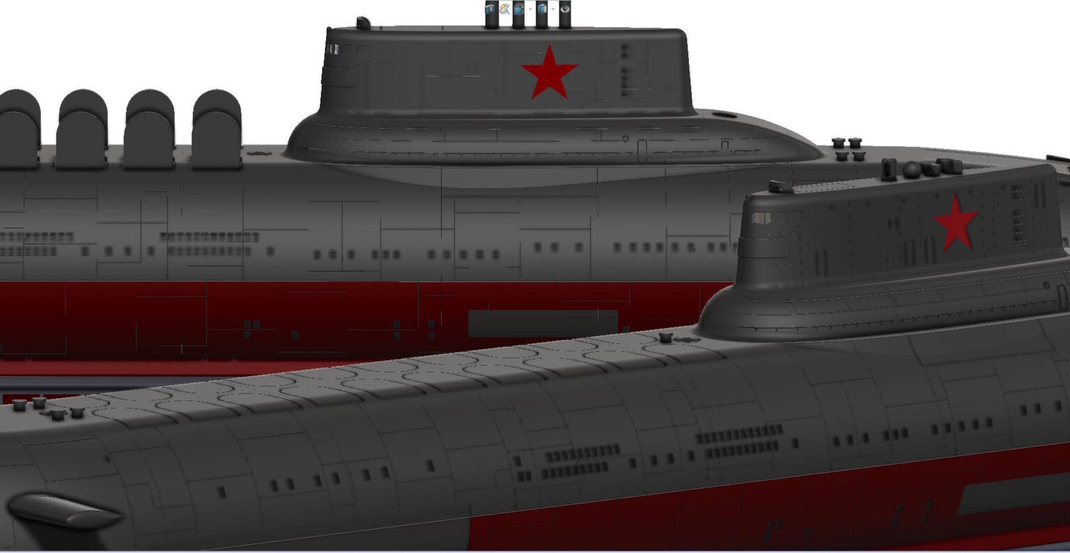 Typhoon Class 1meter submarine – EnDTaS