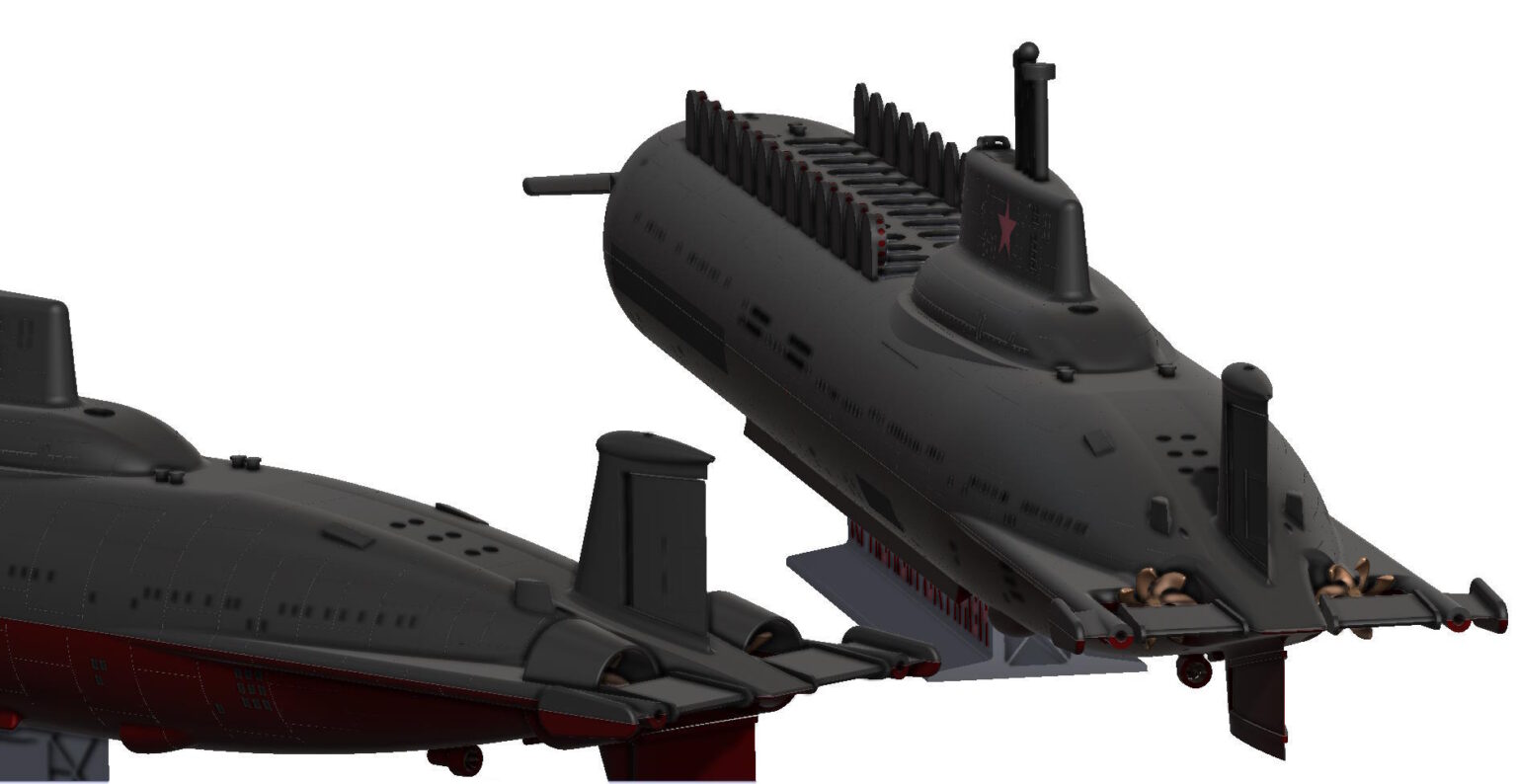Typhoon Class 1meter submarine – EnDTaS