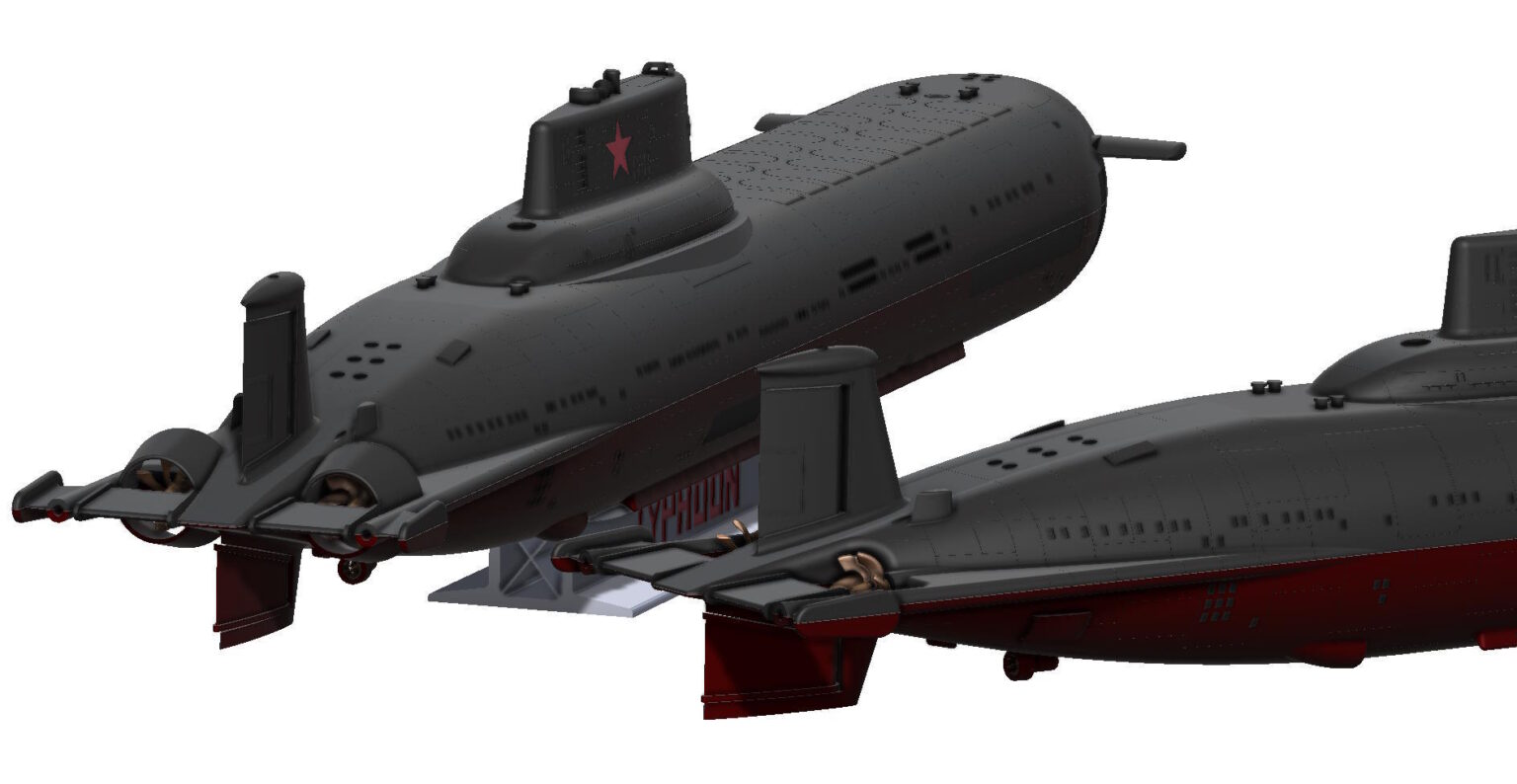 Typhoon Class 1meter submarine – EnDTaS
