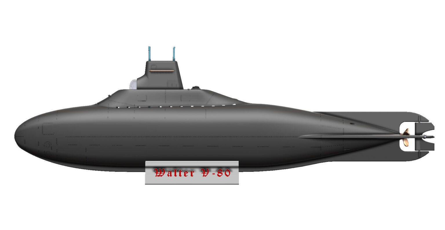 Walter V-80 Experimental Submarine – EnDTaS