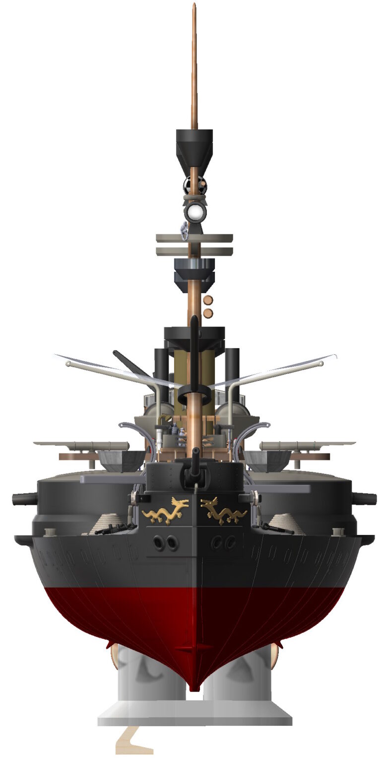 Dingyuan-Class Chinese Ironclad Battleship RC – EnDTaS