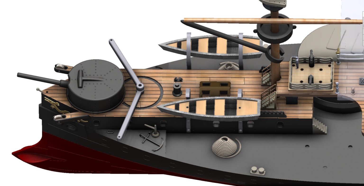 Dingyuan-Class Chinese Ironclad Battleship RC – EnDTaS